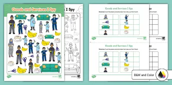 Goods and Services Activities | twinkl.com