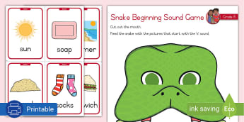 s sound | Grade R Phonics | English | South Africa | Twinkl