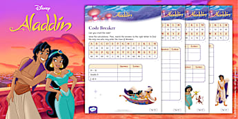 Disney Aladdin Activities for Children | Disney | Twinkl
