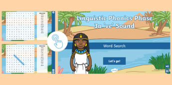 've' sound Phase 3a - Stage 5/6 Phonics - Linguistic Phonics - Resources