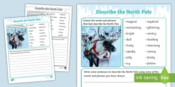 North Pole Worksheets | twinkl.co.uk