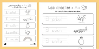 Spanish Vowels Activities | twinkl.com