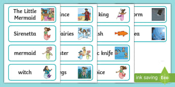 The Little Mermaid - Traditional Tales - Twinkl