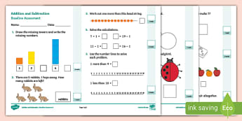 30 Baseline and End-of-Strand Diagnostic Assessments KS1 Maths