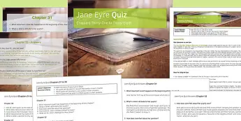 Jane Eyre Quizzes | twinkl.ca