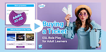 Adults A1 - Beginner ESL Lessons For Adults | TEFL - Twinkl