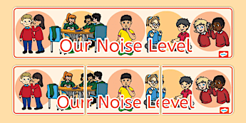 Noise Level Displays | twinkl.co.uk