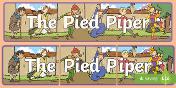 The Story Of The Pied Piper - Primary Resources - Twinkl