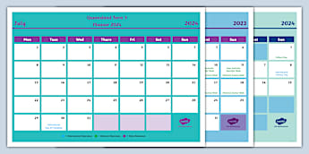 School Calendars and Planners | Australian Calendar Templates