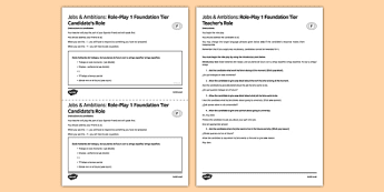 GCSE Jobs Resources | twinkl.co.uk