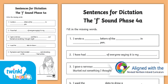 'f' Sound Activities | twinkl.co.uk
