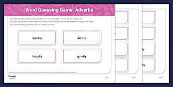 Adverbs Games | twinkl.co.uk