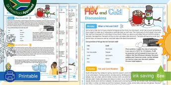 Hot and Cold Activities | twinkl.com.au