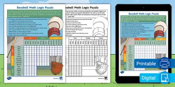 Baseball Math Activities | twinkl.com