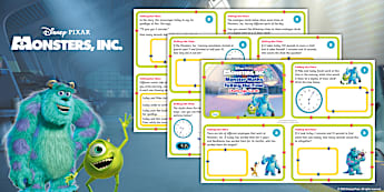 Disney Pixar Monsters, Inc. Maths Resources and Activities