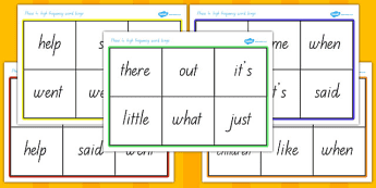 Bingo High-Frequency Words | twinkl.com.au