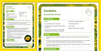 Dandelion Activities | twinkl.ca