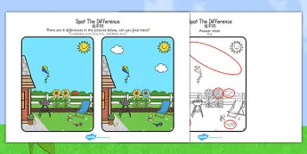 Spot the Difference Activities | twinkl.com.au