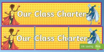 Superhero Display Banners | twinkl.co.uk
