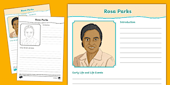 Rosa Parks Activities | twinkl.co.uk