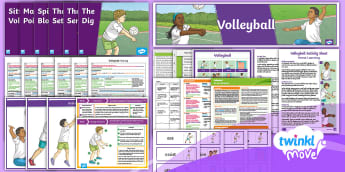 Volleyball Lesson Plans | Outdoor | Year 6 | Twinkl Move