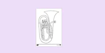 Music Colouring Sheet • Twinkl.com.au