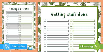 To Do Lists - Twinkl Busy Bees - Twinkl