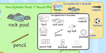 Phonics Two-Syllable Words | twinkl.com.au