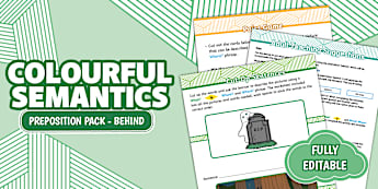 Colourful Semantics Session Packs | SALT | Twinkl - Twinkl