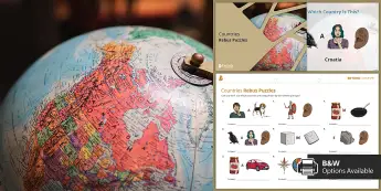 Geography Rebus Puzzles | twinkl.com.au