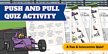 Pull and Push Forces | Teaching Resources | F-2 Science