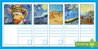 Vincent Van Gogh Art • Twinkl.ca