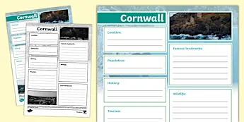 Cornwall Geography Resources | twinkl.co.uk