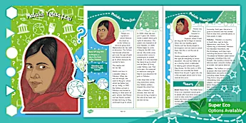 Malala Yousafzai Biographies | twinkl.co.uk