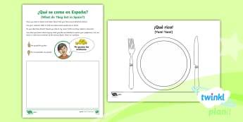 Time to Eat Year 3 - Spanish Food Unit Lesson Plans - Twinkl