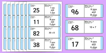 Place Value Loop Cards | twinkl.com.au