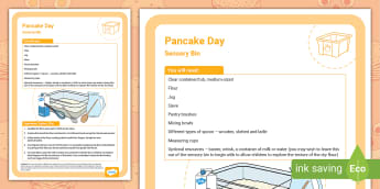Pancake Day Activities for Kids | Shrove Tuesday - Twinkl