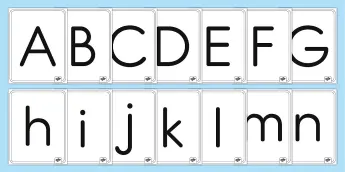 Alphabet Letters Banners | twinkl.com