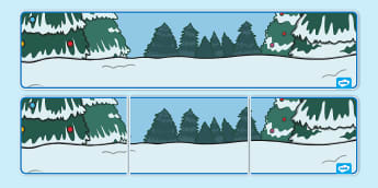 Parents' Printable Small-World Background Display Ideas