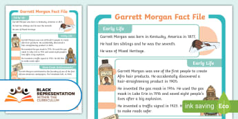 Black Inventors: Garrett Morgan - KS1 - Black Representation