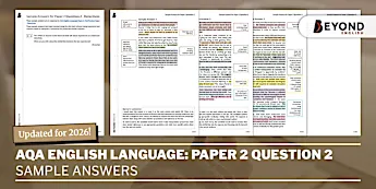 AQA Sample Answers | twinkl.co.uk