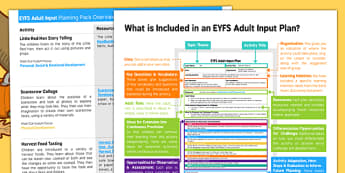 Autumn Planning EYFS - Early Years Autumn Term - Twinkl
