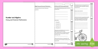 Money & Financial Maths | Year 5-6 | Maths | Australia