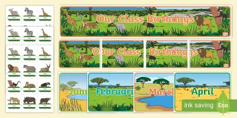 Months of the Year Banners | twinkl.com.au