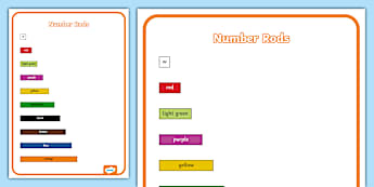 40 Number Rods - How to use Cuisenaire Rods in the Classroom