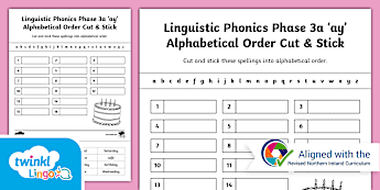 'ay' Sound Phonics Resources | twinkl.co.uk