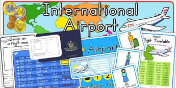 Airport | Transport and Travel | Role Play | EYLF - Twinkl