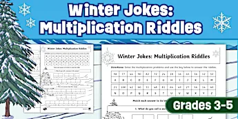 Multiplication Riddles | twinkl.com