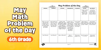 Math Calendars | twinkl.com