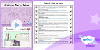 Year 5 Statistics Primary Resources - PlanIt Maths Year 5 Primary